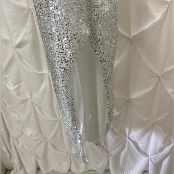 Dresses | Silver Sparkle Dress | Poshmark